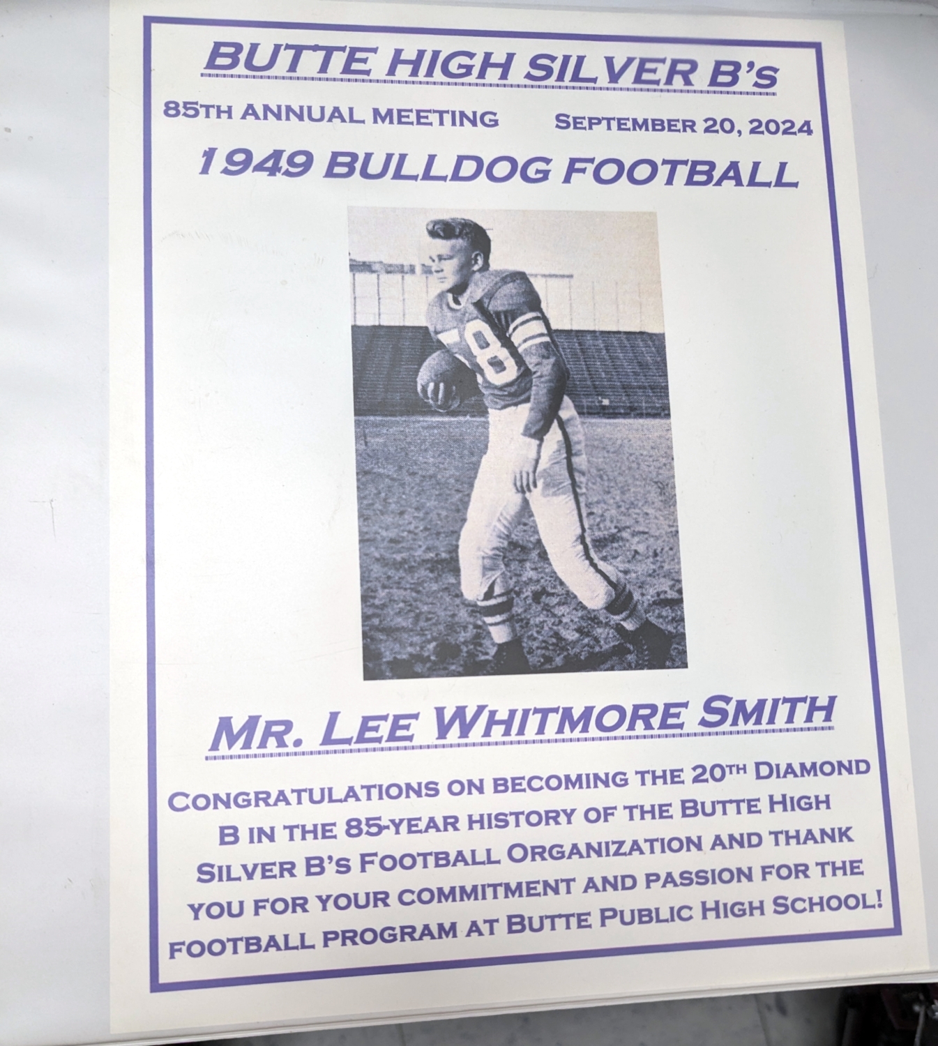 Photo Gallery – Butte High Silver Bs