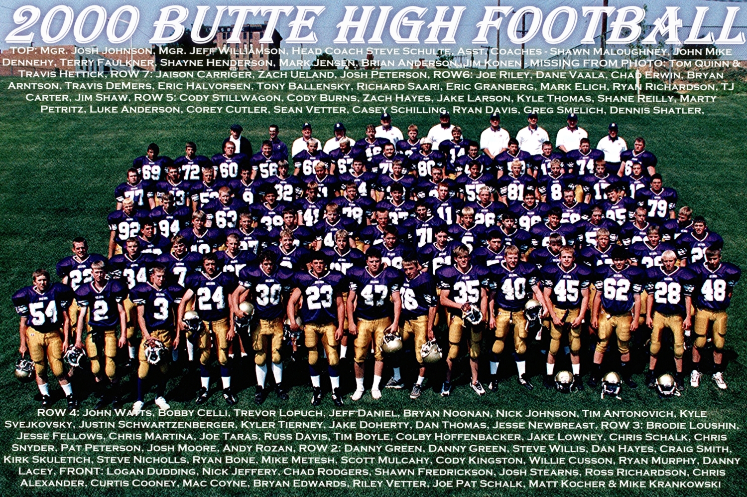 Butte High Silver Bs